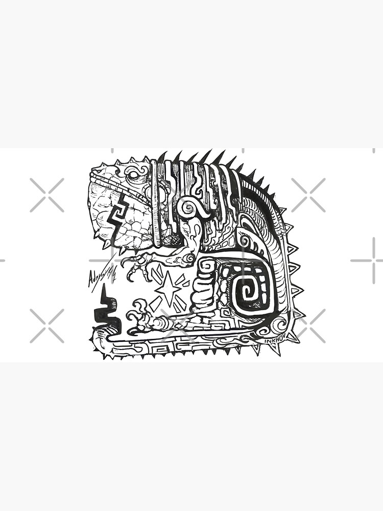 "Jagras Illustration Great Jagras Maya style, Monster Hunter print ...