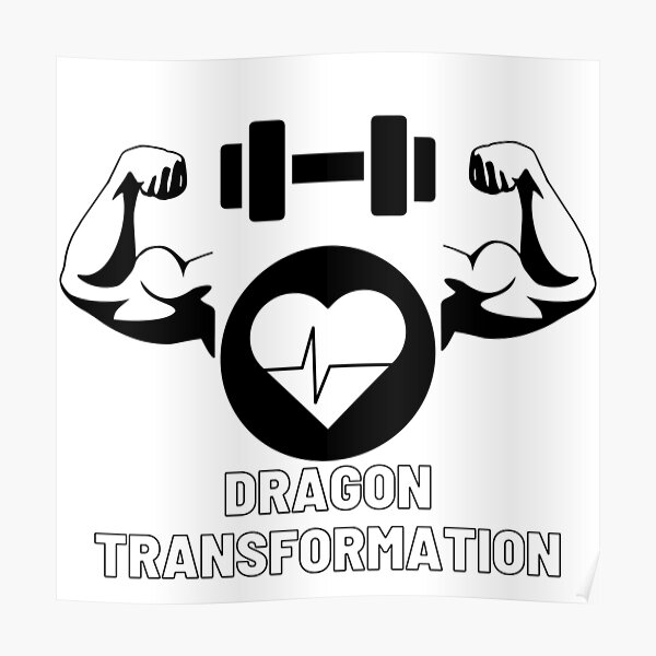 "Official Dragon Transformation Logo" Poster for Sale by Ryu121 | Redbubble