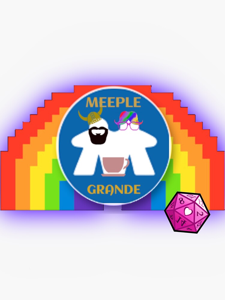 "Misty designed logo" Sticker for Sale by MeepleGrande | Redbubble