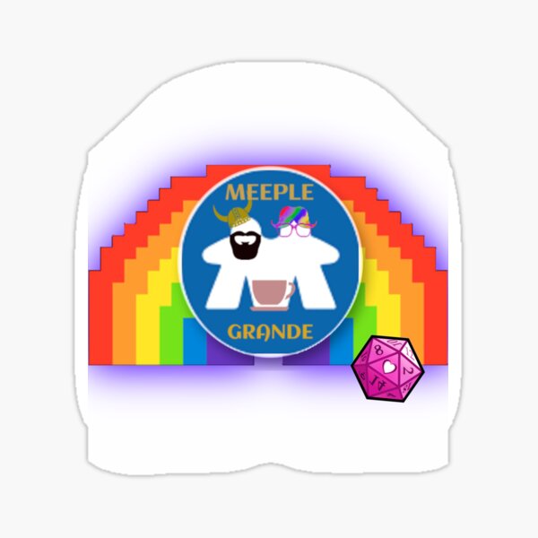 "Misty designed logo" Sticker for Sale by MeepleGrande | Redbubble