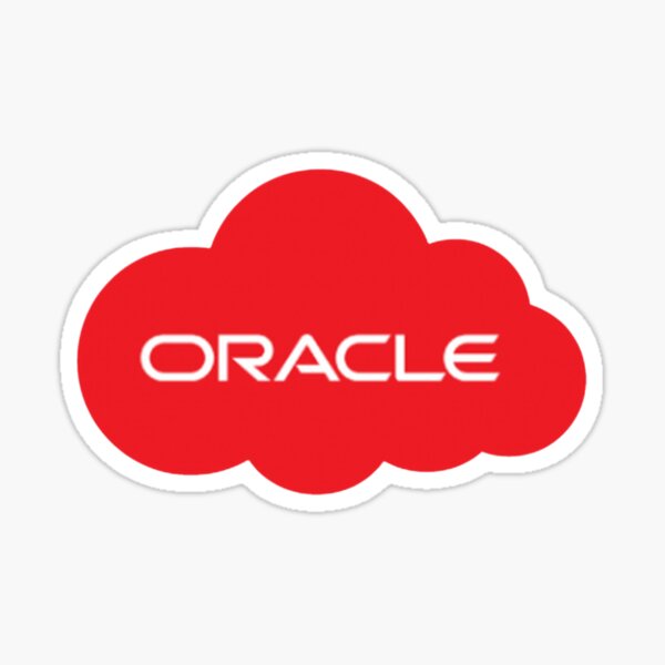 "Oracle Logo" Sticker for Sale by AdyajRahaz | Redbubble