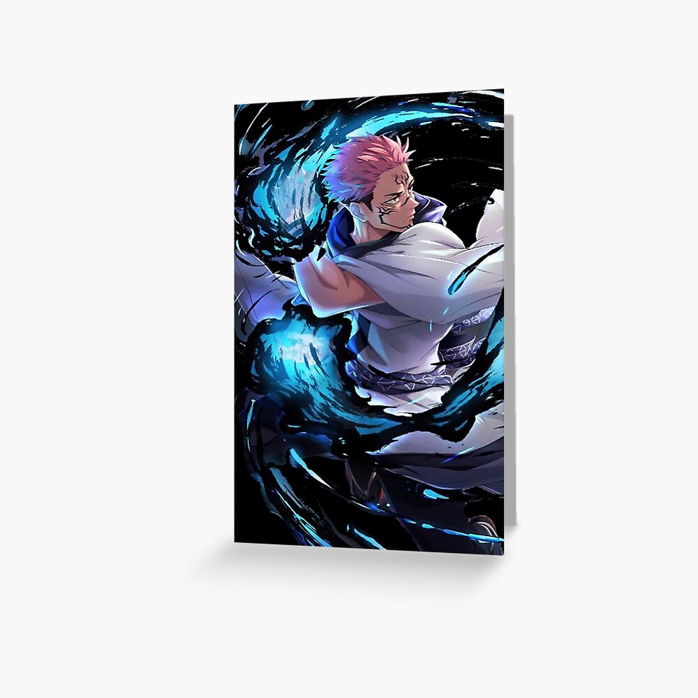 "Sukuna jujutsu kaisen" Greeting Card for Sale by kitano987 | Redbubble