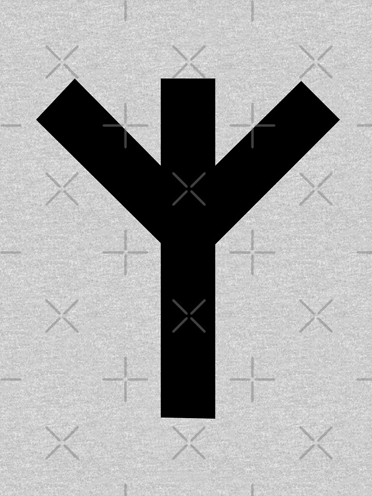 "Algiz - Protection Rune - Thick version" Classic T-Shirt for Sale by ...