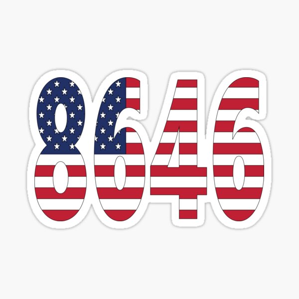 "8646 Anti Joe Biden" Sticker for Sale by isafalcon | Redbubble