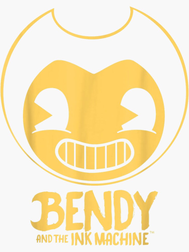 "Bendy Ink - Vintage Bendy Ink - Bendy in Ghost Stories" Sticker for ...