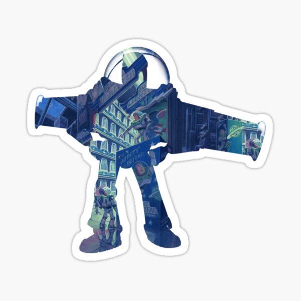 "Space Ranger - Concept Silhouette" Sticker for Sale by shaz3buzz2 ...