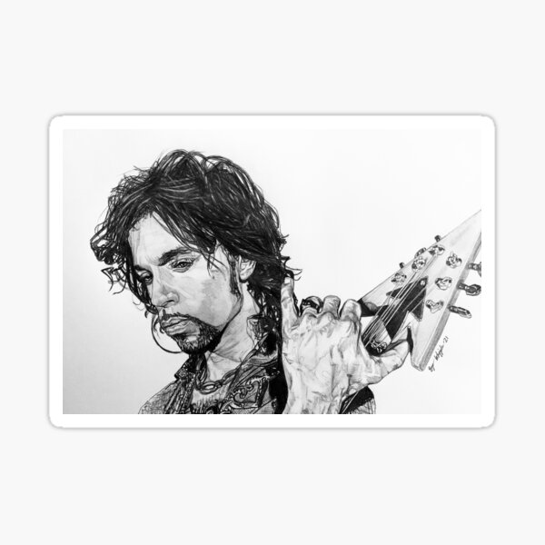 "Prince " Sticker for Sale by BryanWhipple | Redbubble