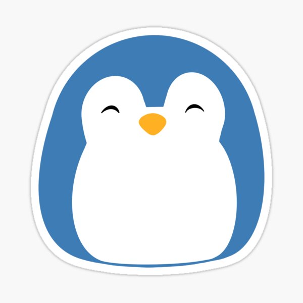 "Puff the penguin Squishmallow" Sticker for Sale by skmfxk | Redbubble