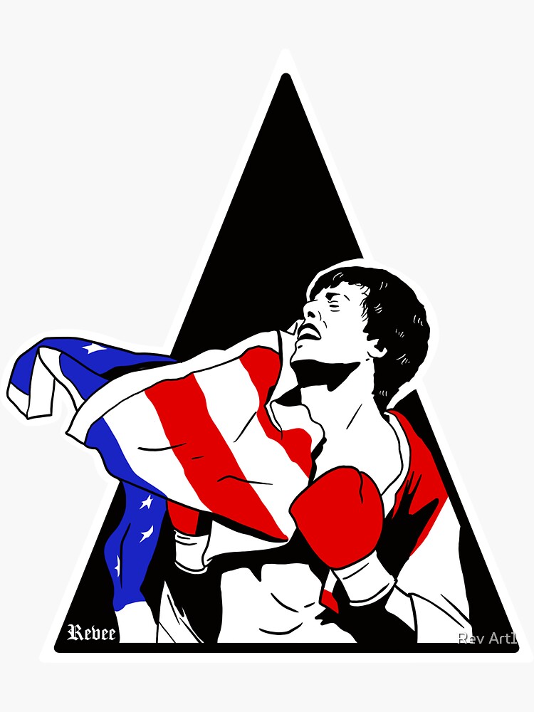"Rocky " Sticker for Sale by HotBoxCrew | Redbubble