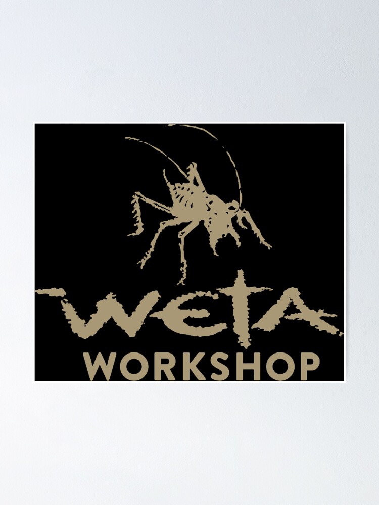 "WETA Workshop" Poster for Sale by FandomStadium | Redbubble