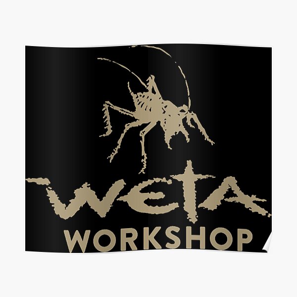 "WETA Workshop" Poster for Sale by FandomStadium | Redbubble
