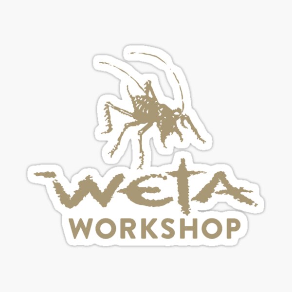 "WETA Workshop" Sticker for Sale by FandomStadium | Redbubble