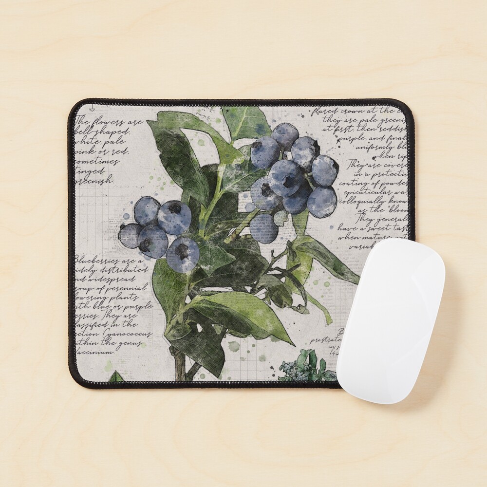 "Blueberry Vintage Botanical Poster" Poster for Sale by elvenwings ...