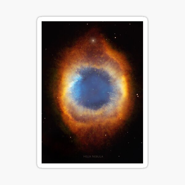 "Helix Nebula HD!" Sticker for Sale by pablocbudassi | Redbubble