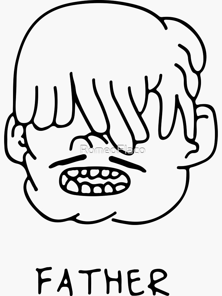 "FATHR" Sticker for Sale by RomeoFlaco | Redbubble