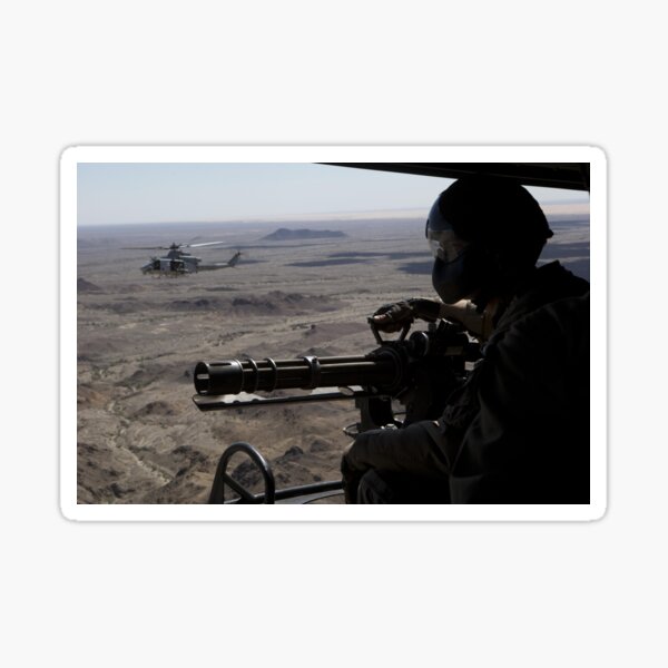 Door Gunner Stickers | Redbubble