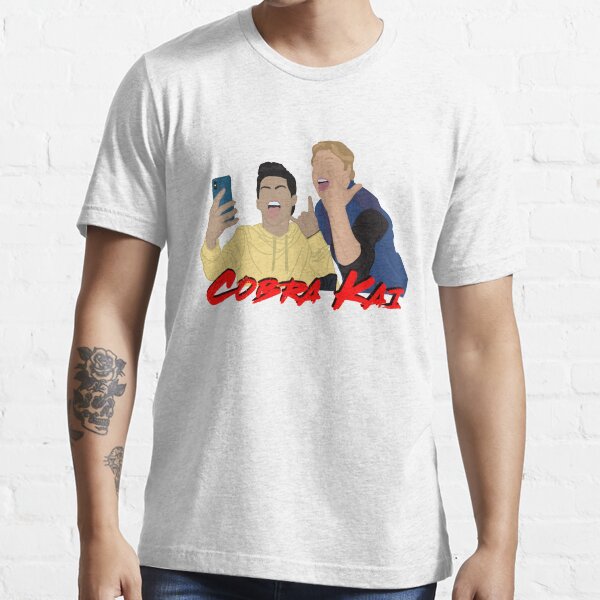 "Cobra Kai Miguel Diaz and Johnny Lawrence Logo" T-shirt for Sale by BigDreamStickrs | Redbubble ...