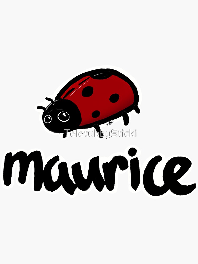 "Maurice" Sticker for Sale by TeletubbySticki | Redbubble