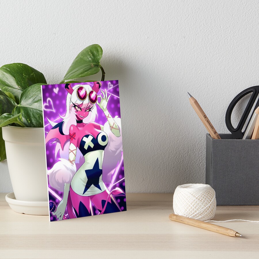 "Helluva boss verosika" Art Board Print by Tuktaampave | Redbubble