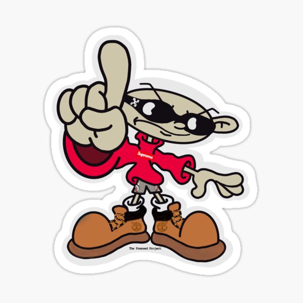 Pegatina «Streetwear número 1 KND» de pressed-project | Redbubble