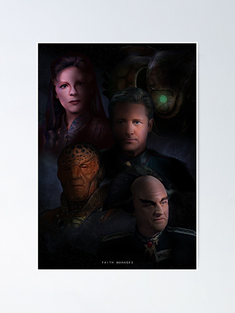 "Babylon 5 - Faith Manages" Poster for Sale by rykker | Redbubble