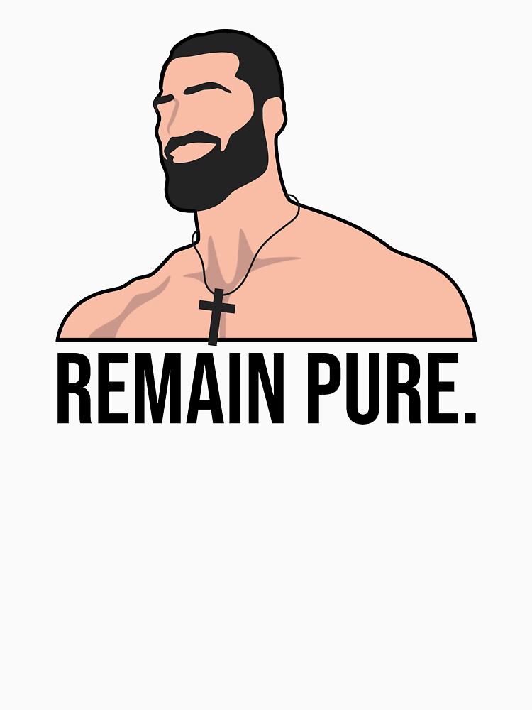 "Christian Giga-Chad Sticker" T-shirt for Sale by MoldyDonutArt ...