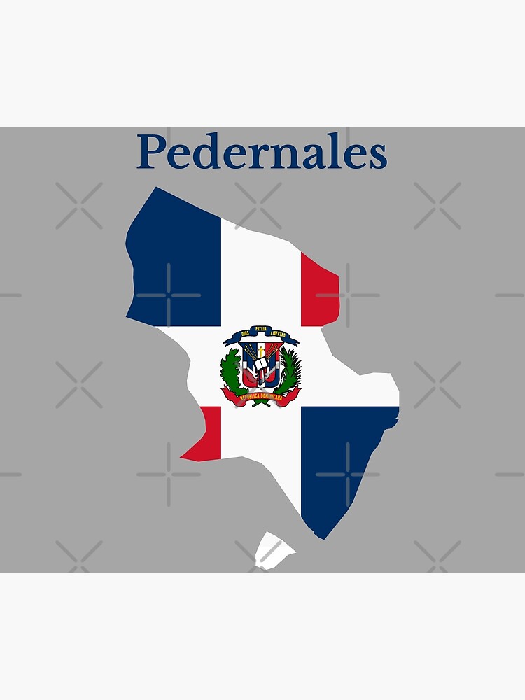 Lámina artística «Diseño de Mapa de la Provincia de Pedernales ...