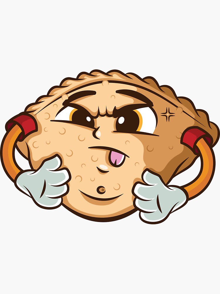 "Kuih Malaysia Karipap" Sticker for Sale by FaizalPeyjal | Redbubble