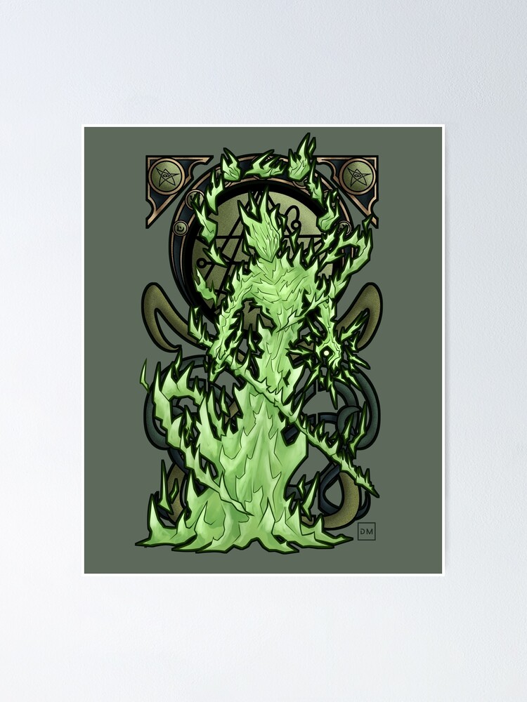 "Tulzscha" Poster by danielmarcoart | Redbubble