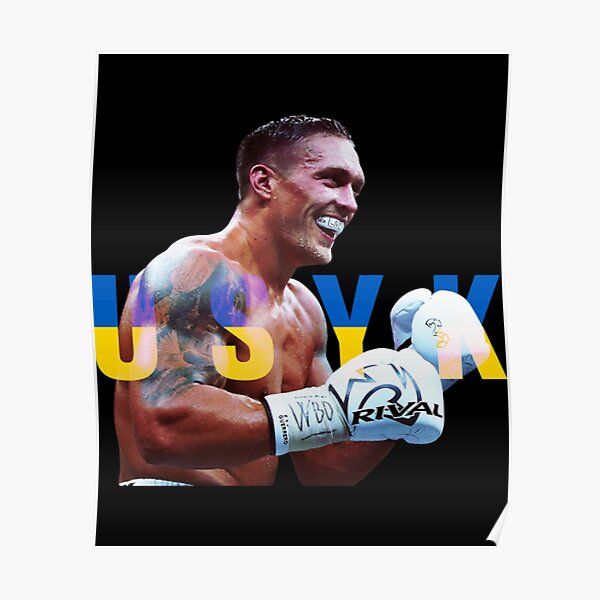 "Oleksandr Usyk" Poster for Sale by togetherzin | Redbubble