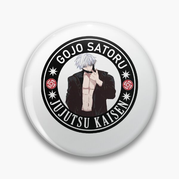 "Gojo Satoru logo" Pin by PalaciTerryRust | Redbubble