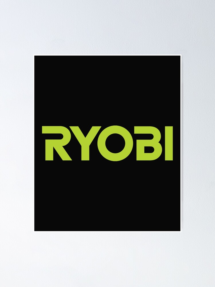 "Ryobi Tools" Poster for Sale by NgocHoa | Redbubble