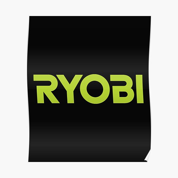 "Ryobi Tools" Poster by NgocHoa | Redbubble