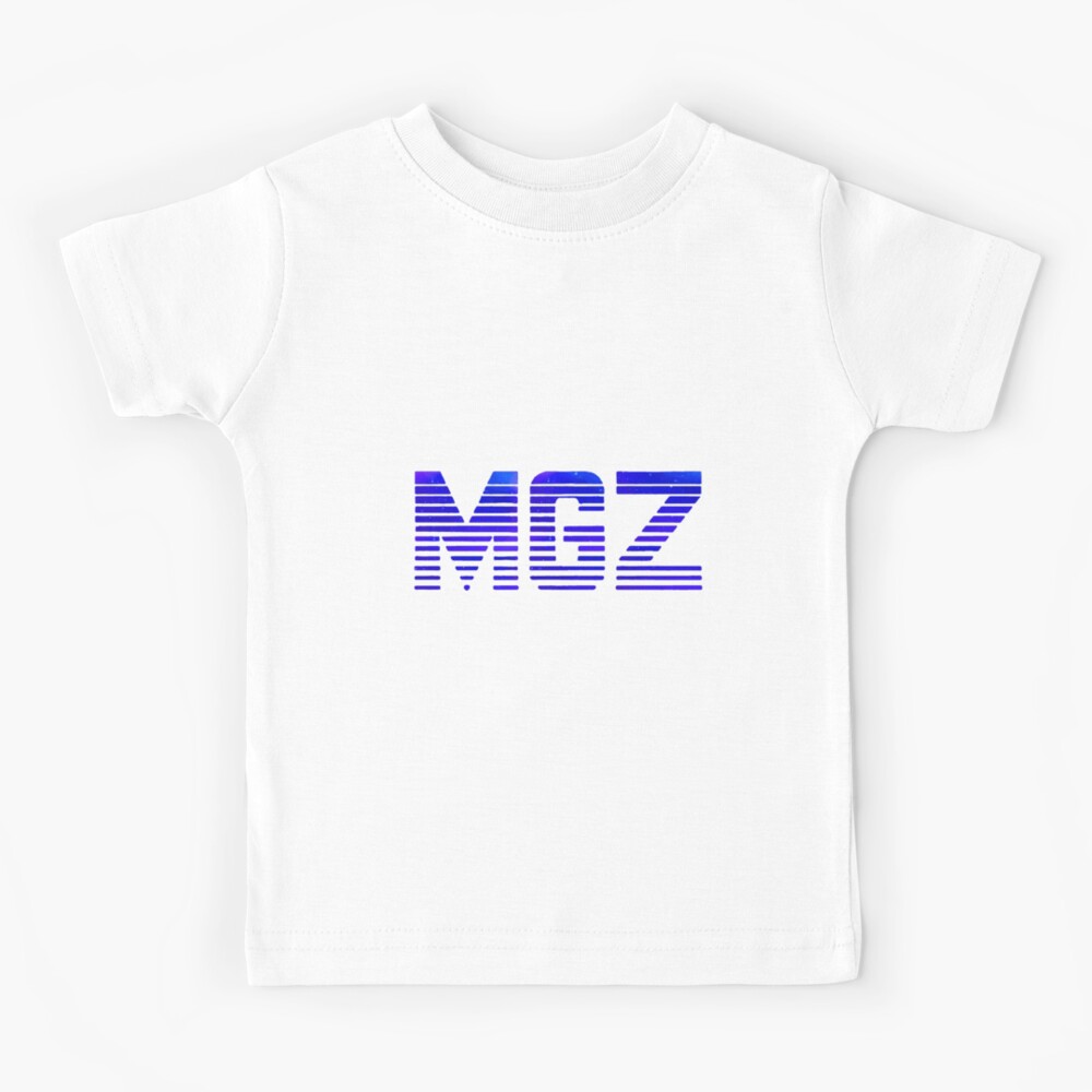 "Morgz Blue Galaxy Logo, Team Morgz, MGZ Merch," Kids T-Shirt for Sale ...
