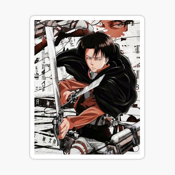 "Levi Ackerman" Sticker for Sale by msiphcu | Redbubble