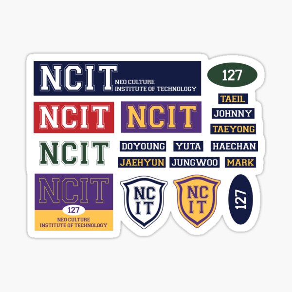 "NCIT STICKER PACK - NCT 127" Sticker for Sale by since-dayone | Redbubble
