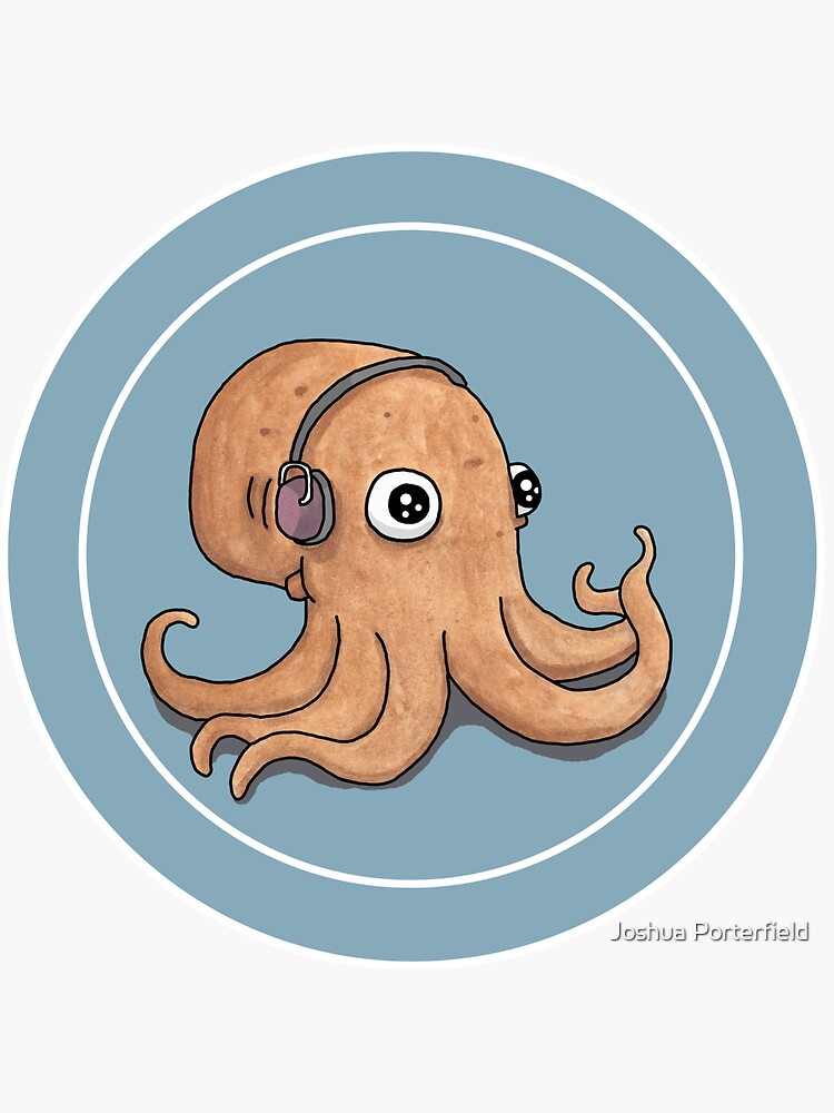 "Is this where my ears are?" Sticker by squoose | Redbubble