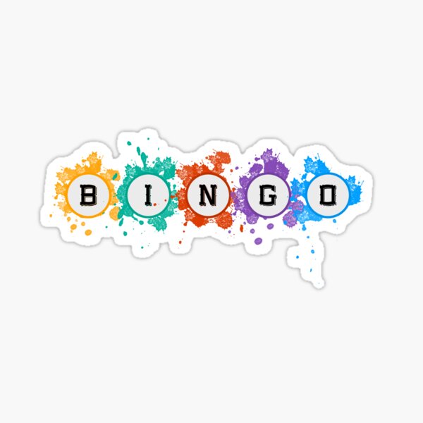 "Best play bingo" Sticker for Sale by PicasmusTech | Redbubble