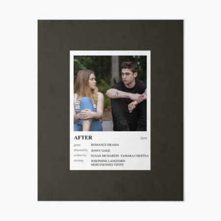 "After We Collided Fanart, Version " Art Board Print by ChevernyArt ...