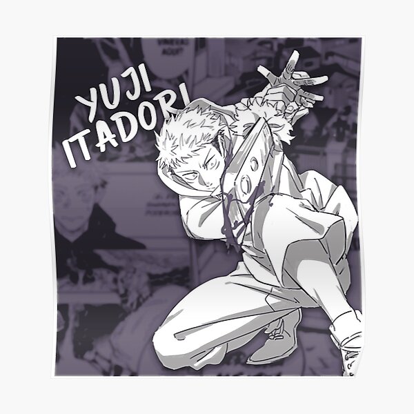 "Yuji " Poster for Sale by ApplebyBagwell | Redbubble