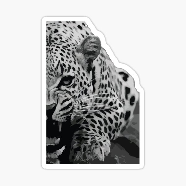 "TIGER LIFE" Sticker for Sale by sevenseventaran | Redbubble