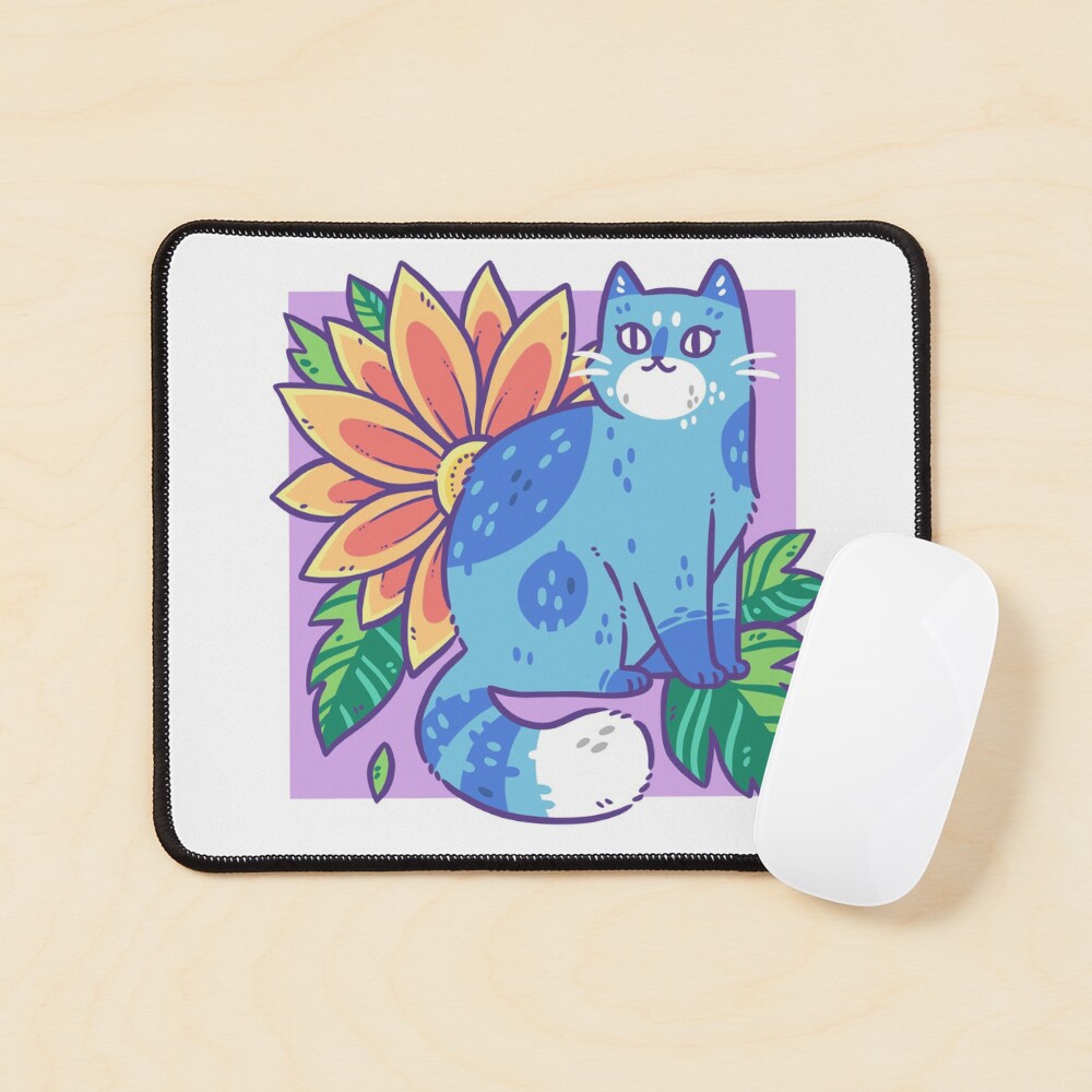 "Dahlia Kitty" Sticker for Sale by kattvalk | Redbubble