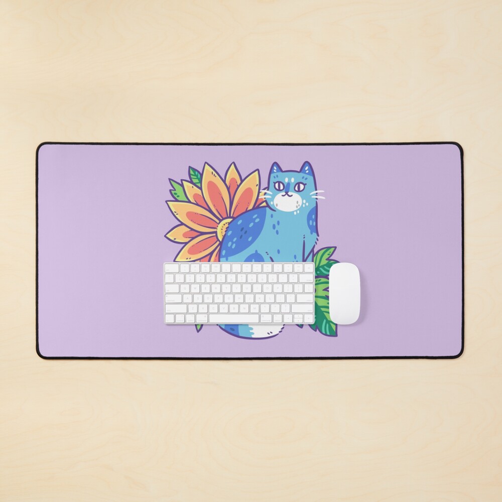 "Dahlia Kitty" Sticker for Sale by kattvalk | Redbubble