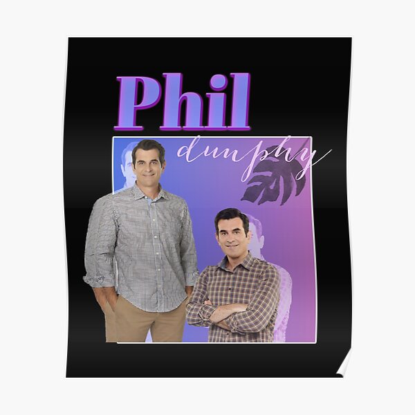 "phil dunphy 90s hip hop" Poster by BaoCat | Redbubble