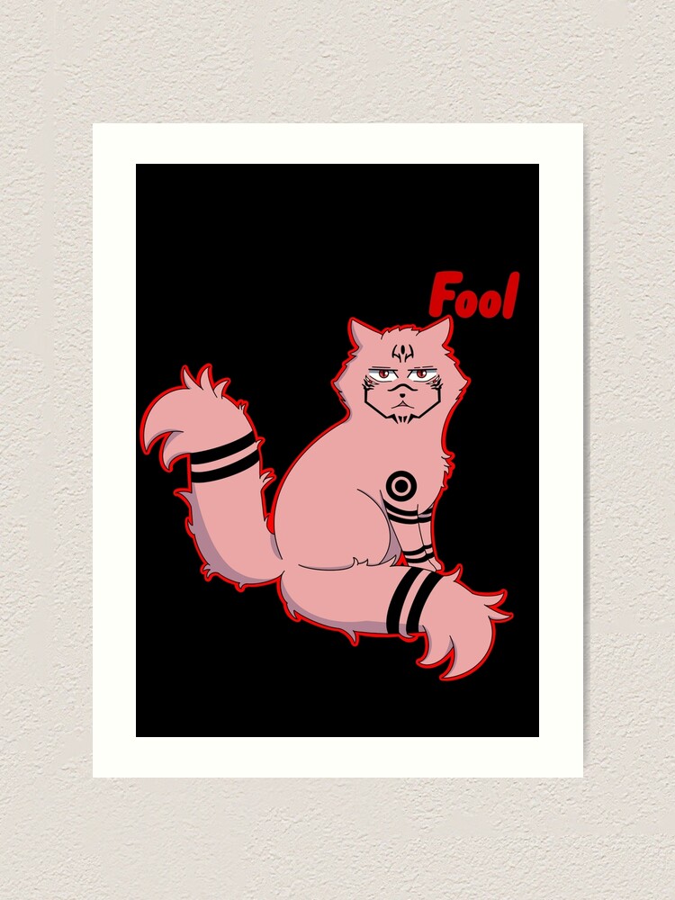 "Sukuna cat, jujutsu kaisen, Ryomen Sukuna" Art Print for Sale by ...