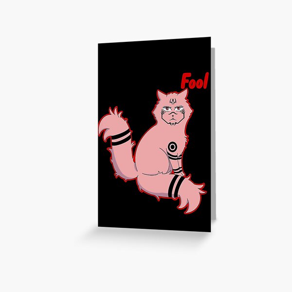 "Sukuna cat, jujutsu kaisen, Ryomen Sukuna" Greeting Card for Sale by ...