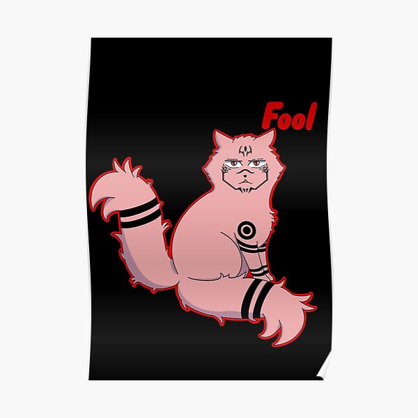 "Sukuna cat, jujutsu kaisen, Ryomen Sukuna" Poster for Sale by ...