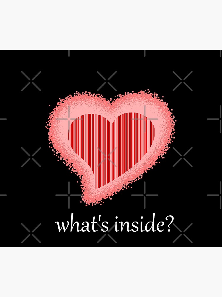 Lámina fotográfica «que hay dentro de mi corazon - escanee el código de ...