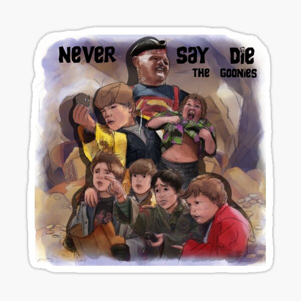 "Goonies Stickers" Sticker for Sale by Lustranimations | Redbubble