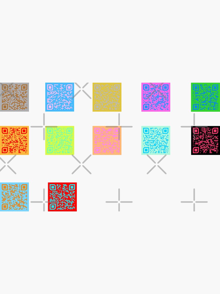 "NCT DREAM MV and track video QR code sticker set" Sticker for Sale by ...